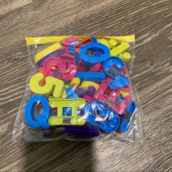 Toys | Bag Of Letter Alphabet Magnets For Kids And Tots | Poshmark